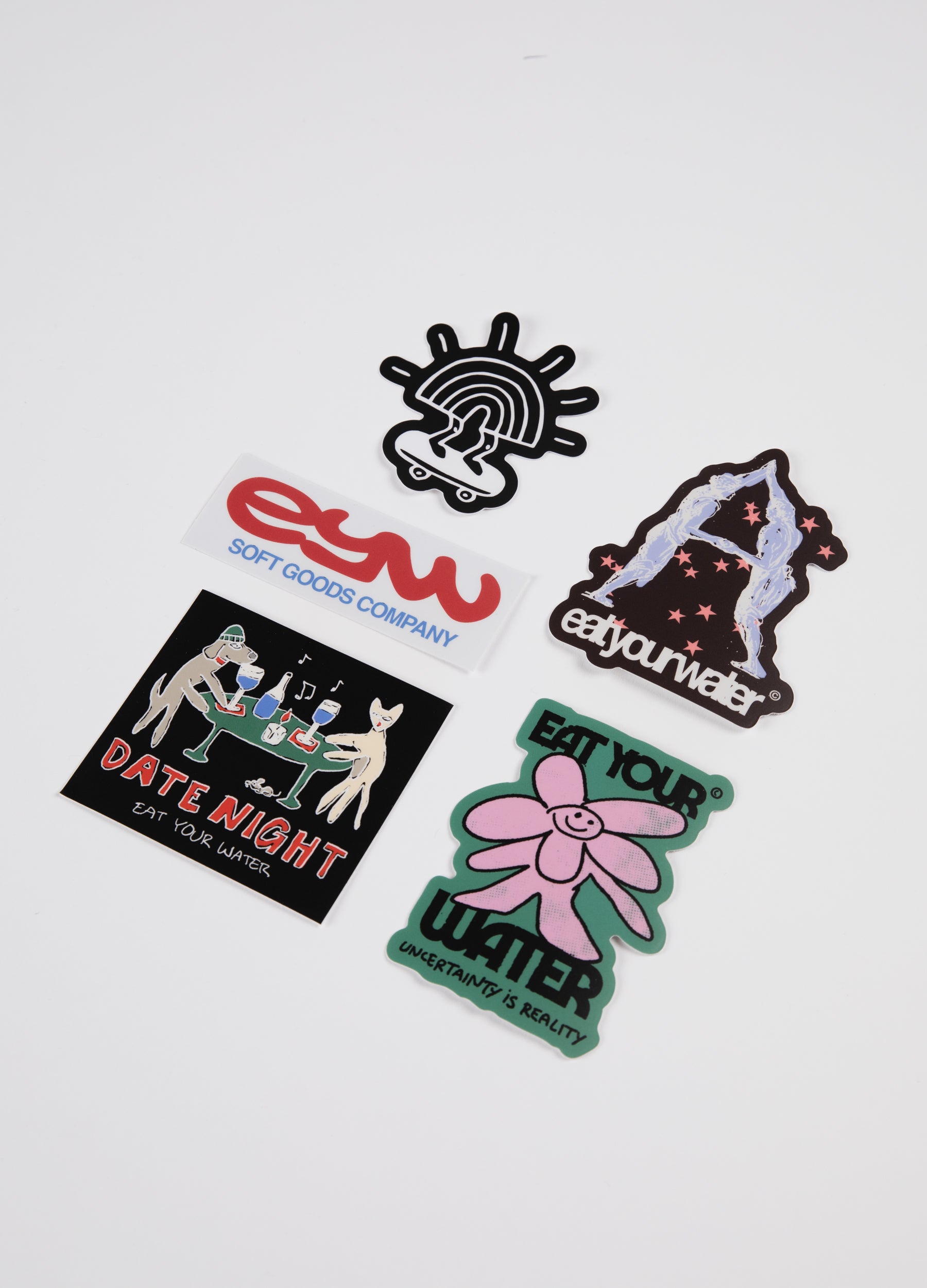 Sticker Pack – Eat Your Water